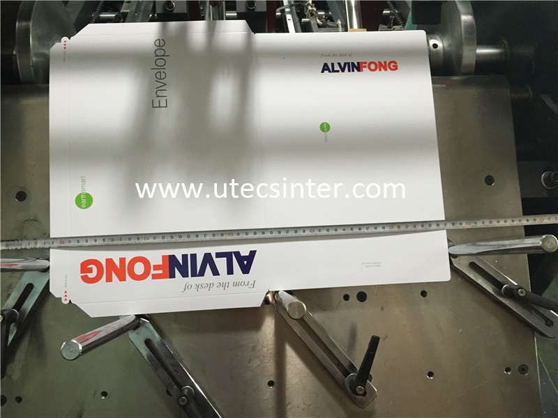 Express Mail Envelope Window Patching Machine