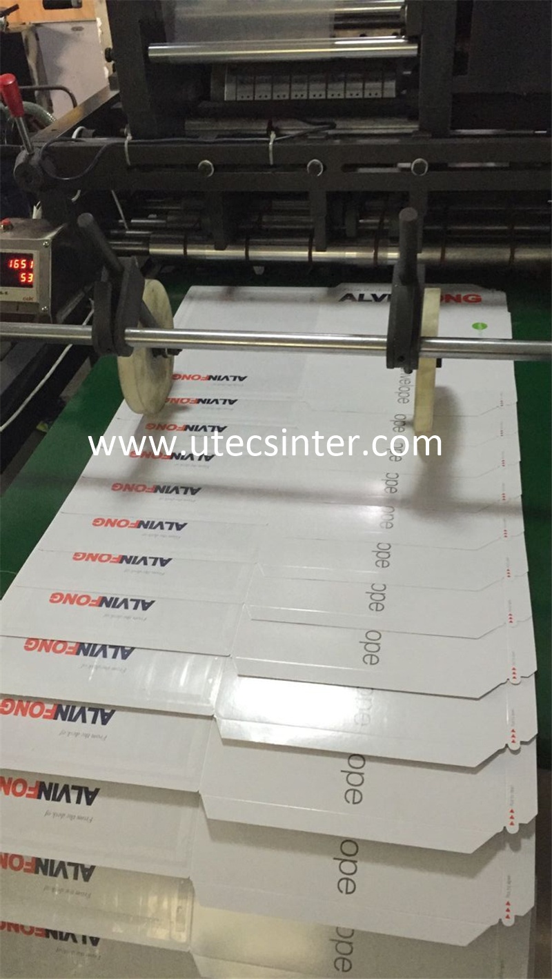 Express Mail Envelope Window Patching Machine
