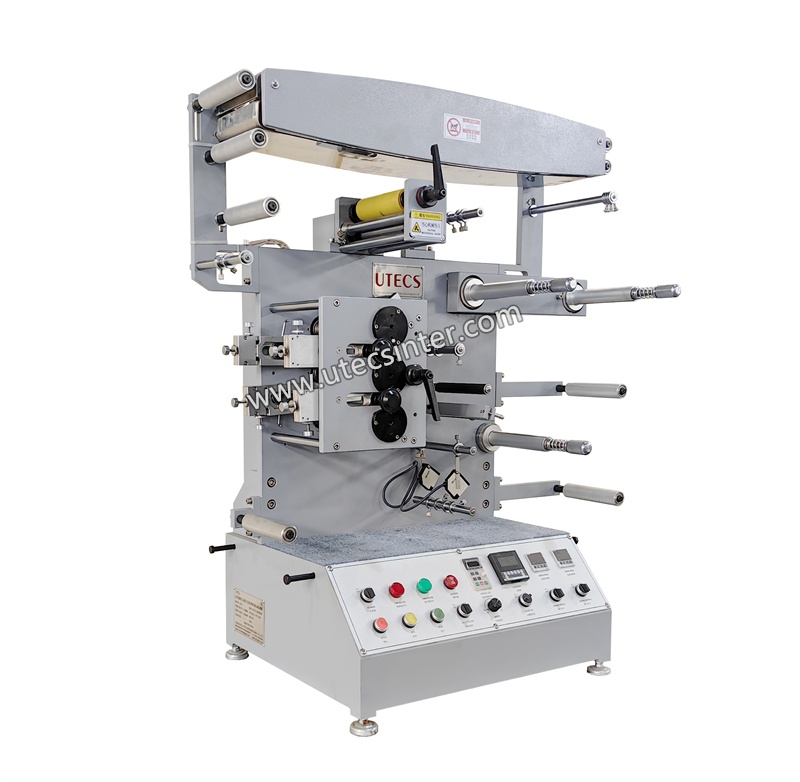Small Aluminum Automatic Flexo Label Printing Machine