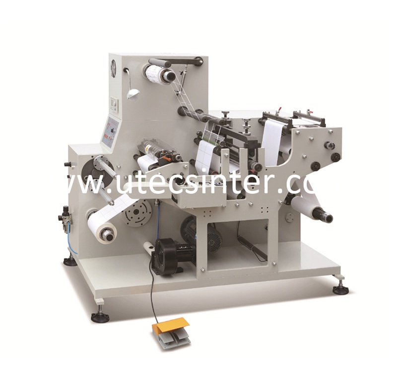 Automatic Label Rotary Die Cutting and Rewinding Machine
