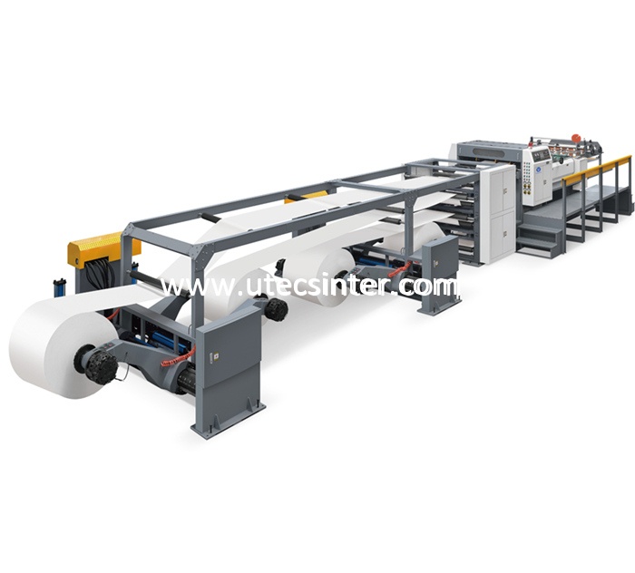 4 Roll High Speed Paper Cutting Machine