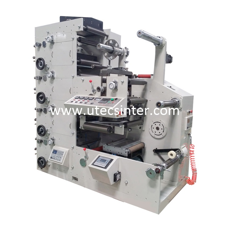 CMYK 4 Color Label Flexographic Printer
