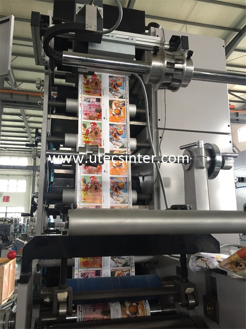 CMYK 4 Color Label Flexographic Printer
