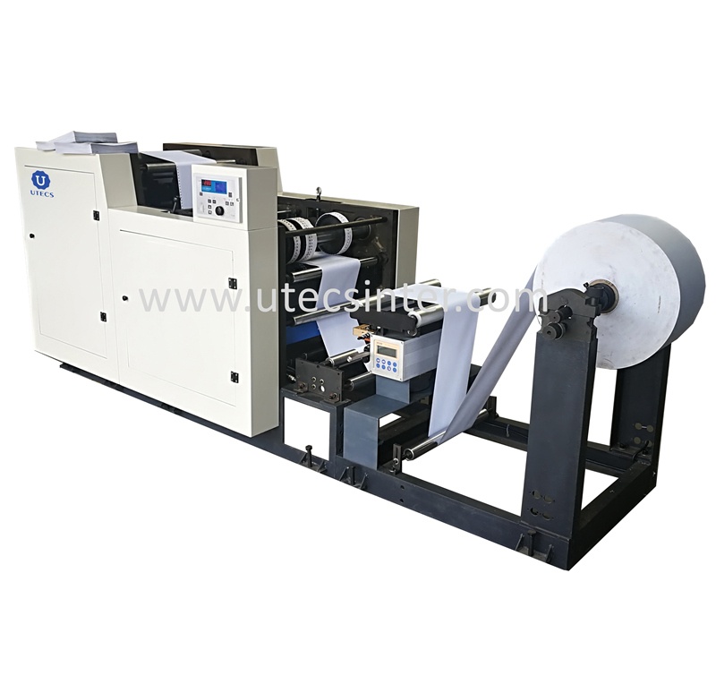 Bill Receipt Paper Hole Perforating and Folding Machine