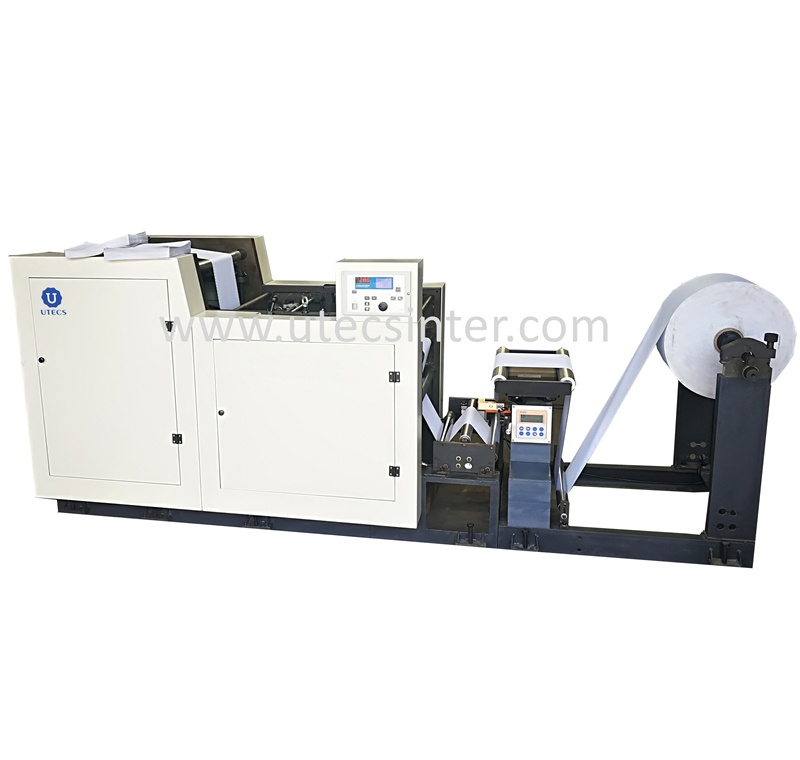 Bill Receipt Paper Hole Perforating and Folding Machine