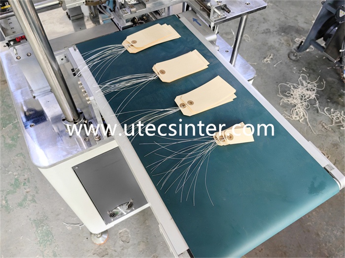 UT150W Automatic Label Hang Tag Wiring Machine