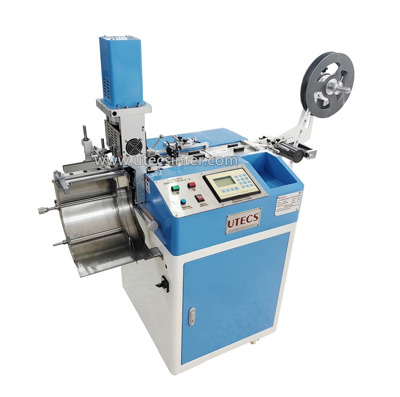 UGS2080B Ultrasonic Label Cutting Machine with Sliding Stacker