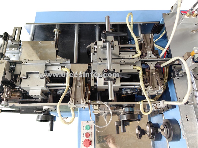 US3400 Automatic Textile Wash Care Label Cutting and Double Side ...